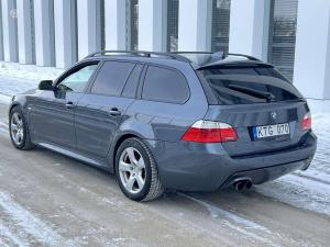 Grey BMW 525 2008 in Vilnius, with an engine capacity of 2.99 L and mileage of 400 thousand km for 4999 €, photo 4 on AUTOMOTO.COM.LV