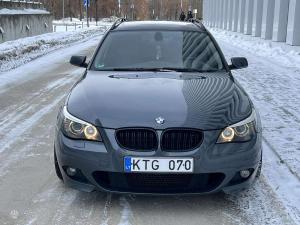Grey BMW 525 2008 in Vilnius, with an engine capacity of 2.99 L and mileage of 400 thousand km for 4999 €, photo 7 on AUTOMOTO.COM.LV