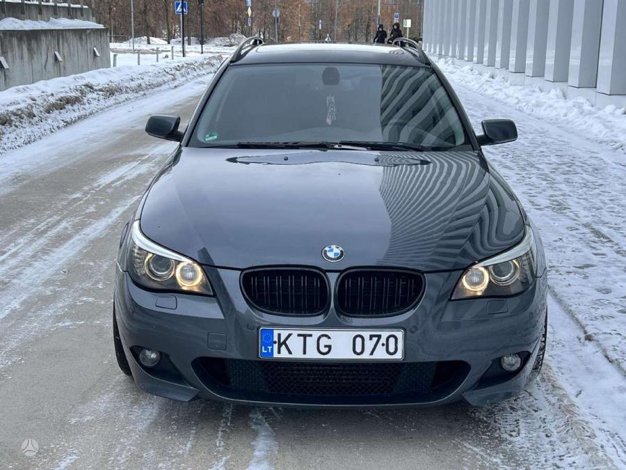 Grey BMW 525 2008 in Vilnius, with an engine capacity of 2.99 L and mileage of 400 thousand km for 4999 €, photo 7 on AUTOMOTO.COM.LV