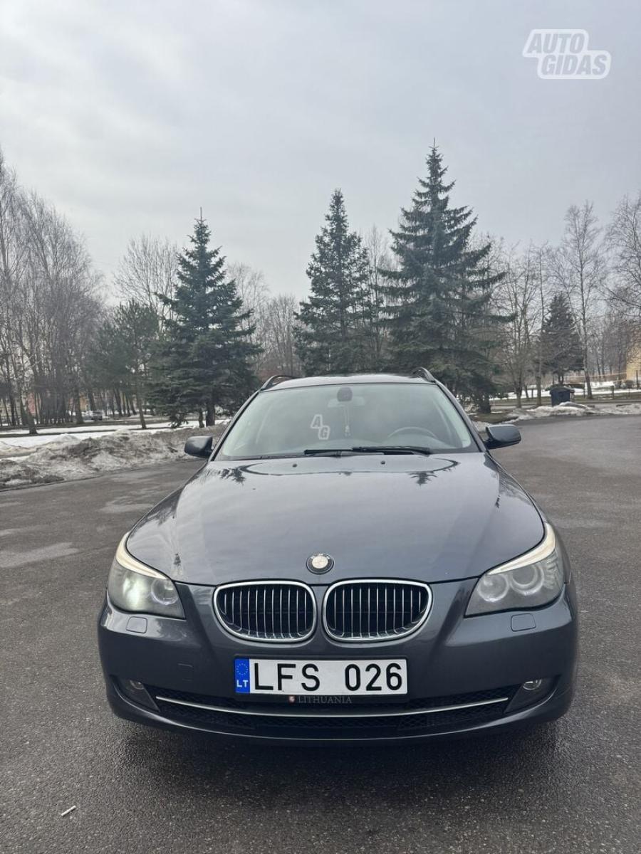 Pelēks BMW 525 2008 Klaipėda, ar dzinēja tilpumu 3.00 L un nobraukumu 440 tūkst. km par 3350 €, foto 2 vietnē AUTOMOTO.COM.LV