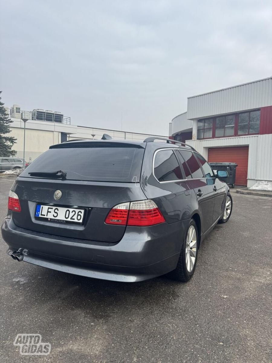 Pelēks BMW 525 2008 Klaipėda, ar dzinēja tilpumu 3.00 L un nobraukumu 440 tūkst. km par 3350 €, foto 9 vietnē AUTOMOTO.COM.LV
