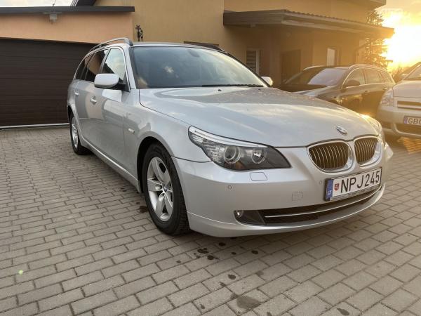 Grey BMW 525 2008 in Alytus, with an engine capacity of 2.50 L and mileage of 400 thousand km for 3499 €, photo 2 on AUTOMOTO.COM.LV