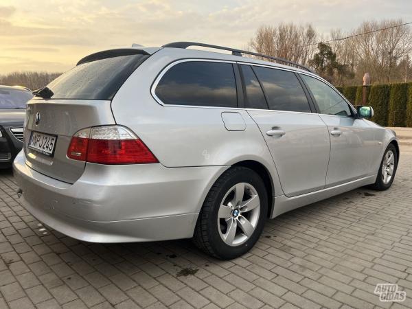 Grey BMW 525 2008 in Alytus, with an engine capacity of 2.50 L and mileage of 400 thousand km for 3499 €, photo 4 on AUTOMOTO.COM.LV