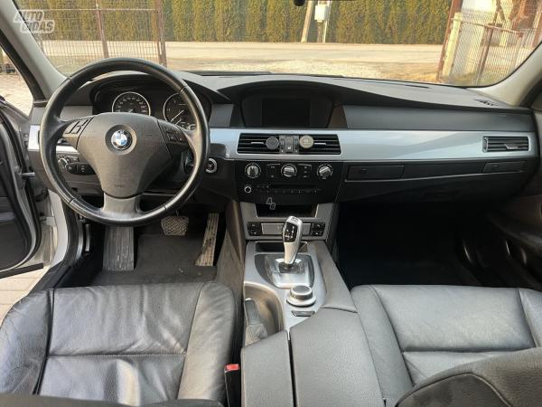 Grey BMW 525 2008 in Alytus, with an engine capacity of 2.50 L and mileage of 400 thousand km for 3499 €, photo 6 on AUTOMOTO.COM.LV