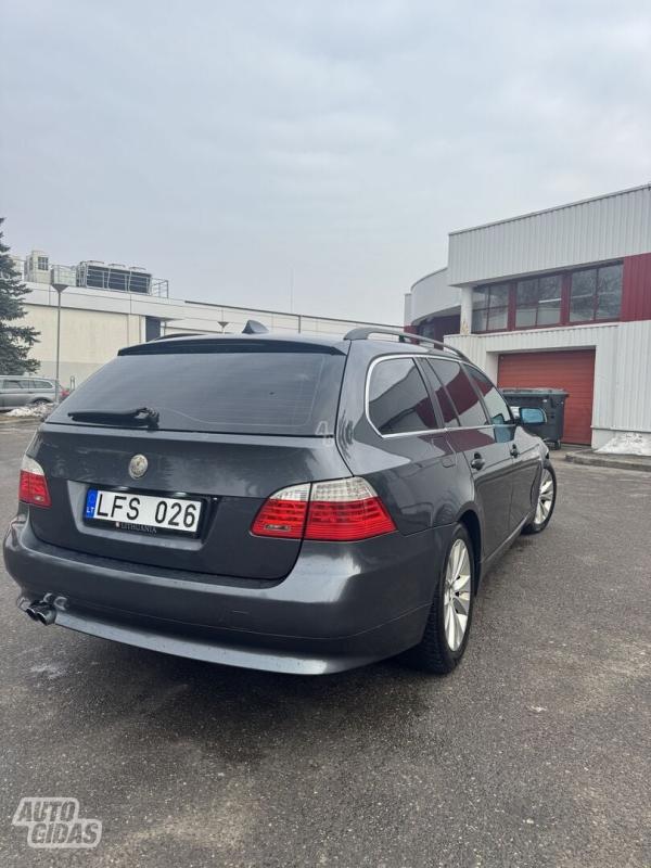 Pelēks BMW 525 2008 Klaipėda, ar dzinēja tilpumu 3.00 L un nobraukumu 440 tūkst. km par 3350 €, foto 5 vietnē AUTOMOTO.COM.LV