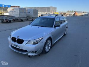 Pelēks BMW 525 2008 Šilutė, ar dzinēja tilpumu 3.00 L un nobraukumu 263 tūkst. km par 2950 €, foto  vietnē AUTOMOTO.COM.LV