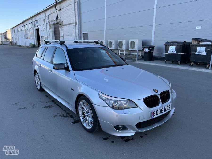 Pelēks BMW 525 2008 Šilutė, ar dzinēja tilpumu 3.00 L un nobraukumu 263 tūkst. km par 2950 €, foto 4 vietnē AUTOMOTO.COM.LV