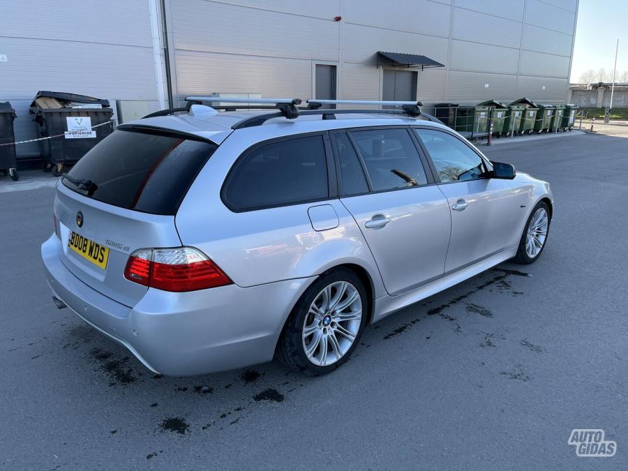 Pelēks BMW 525 2008 Šilutė, ar dzinēja tilpumu 3.00 L un nobraukumu 263 tūkst. km par 2950 €, foto 6 vietnē AUTOMOTO.COM.LV