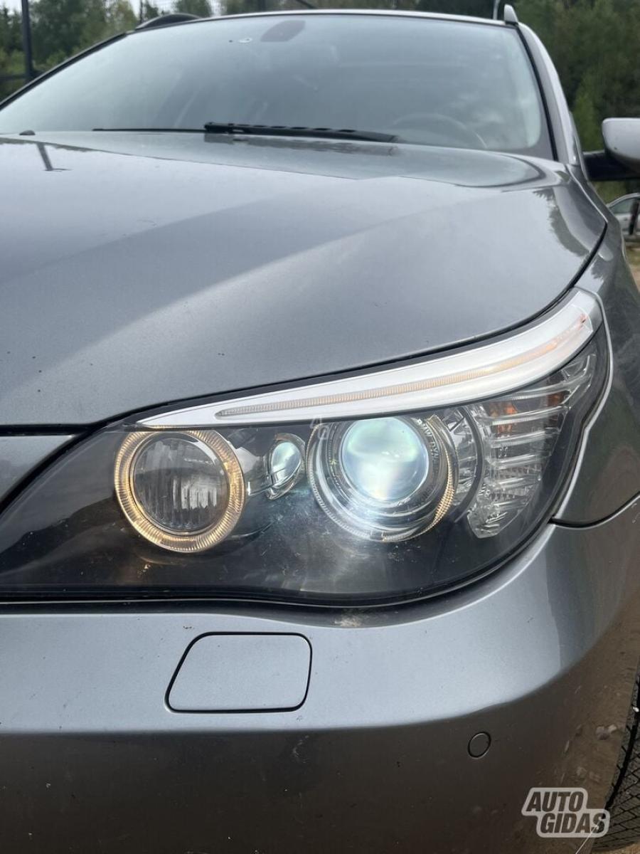 Grey BMW 525 2008 in Taurage, with an engine capacity of 3.00 L and mileage of 325 thousand km for 3300 €, photo 6 on AUTOMOTO.COM.LV