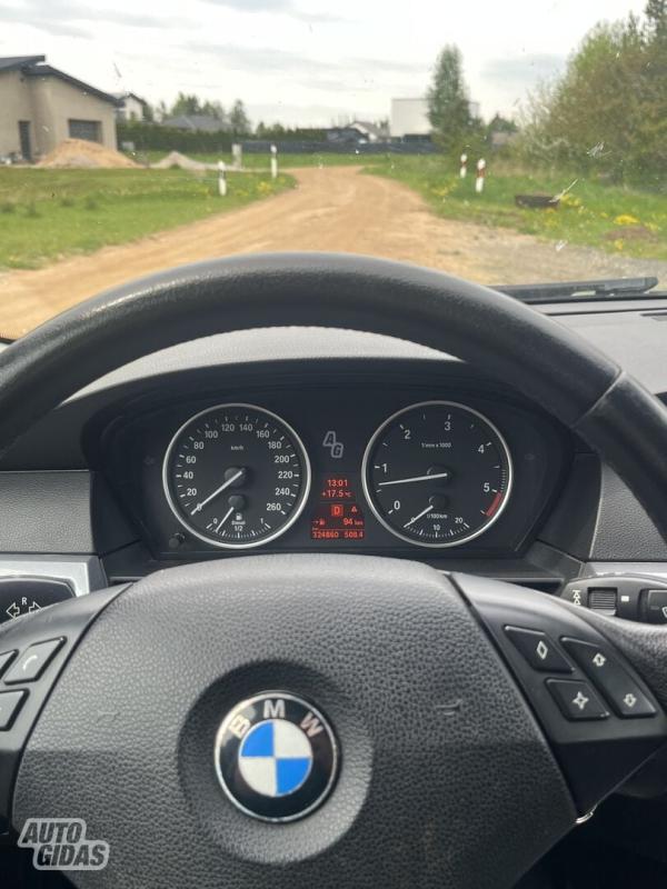 Grey BMW 525 2008 in Taurage, with an engine capacity of 3.00 L and mileage of 325 thousand km for 3300 €, photo 10 on AUTOMOTO.COM.LV