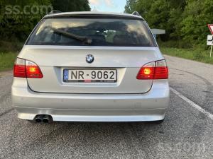Grey BMW 525 2008 in Riga, with an engine capacity of 3.00 L and mileage of 348 thousand km for 4500 €, photo 5 on AUTOMOTO.COM.LV