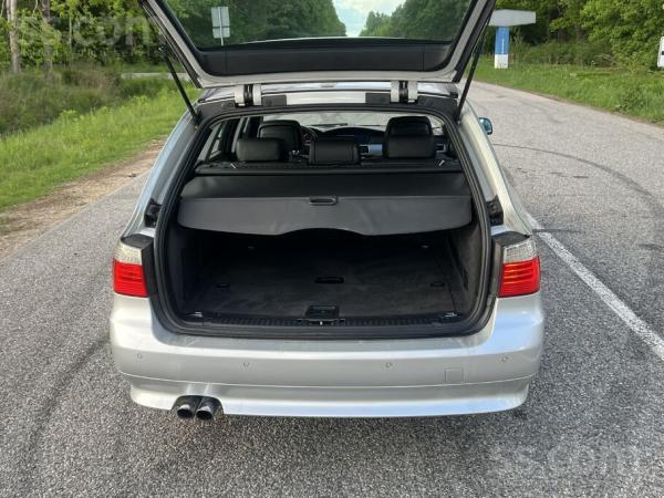 Grey BMW 525 2008 in Riga, with an engine capacity of 3.00 L and mileage of 348 thousand km for 4500 €, photo 6 on AUTOMOTO.COM.LV