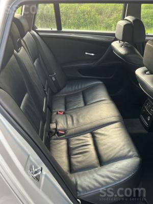 Grey BMW 525 2008 in Riga, with an engine capacity of 3.00 L and mileage of 348 thousand km for 4500 €, photo 10 on AUTOMOTO.COM.LV