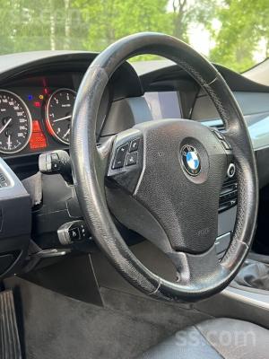 Grey BMW 525 2008 in Riga, with an engine capacity of 3.00 L and mileage of 348 thousand km for 4500 €, photo 12 on AUTOMOTO.COM.LV