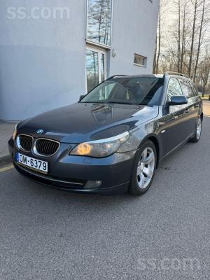 Grey BMW 525 2008 in Riga, with an engine capacity of 3.00 L and mileage of 0 thousand km for 3900 €, photo  on AUTOMOTO.COM.LV