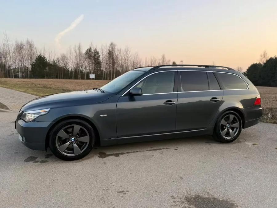 Pelēks BMW 525 2008 Rīga, ar dzinēja tilpumu 3.00 L un nobraukumu 368 tūkst. km par 4500 €, foto 6 vietnē AUTOMOTO.COM.LV