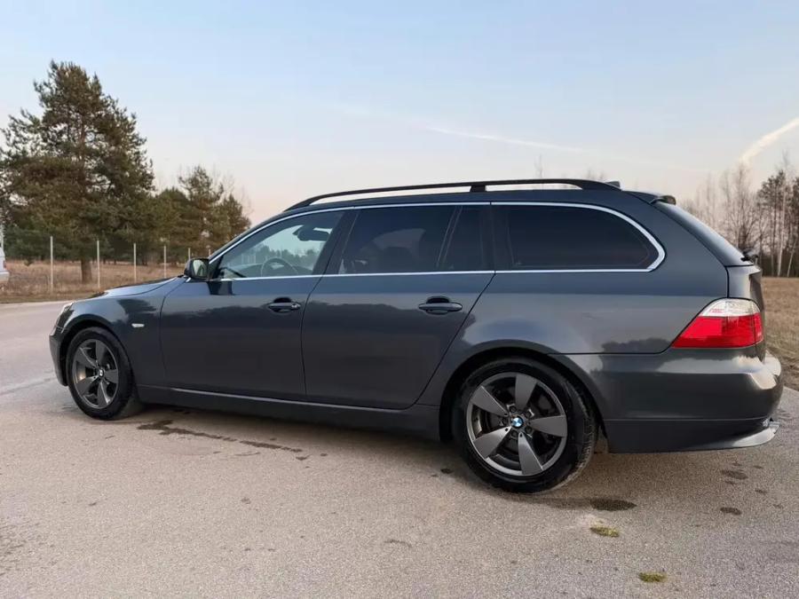 Pelēks BMW 525 2008 Rīga, ar dzinēja tilpumu 3.00 L un nobraukumu 368 tūkst. km par 4500 €, foto 8 vietnē AUTOMOTO.COM.LV