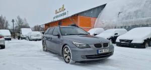 Серый БМВ 525 2008 в Валмиера, объемом двигателя 3.00 л и пробегом 439 тыс. км за 2350 €, фото  на AUTOMOTO.COM.LV