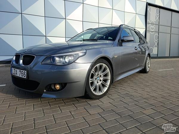 Pelēks BMW 525 2008 Šilutė, ar dzinēja tilpumu 3.00 L un nobraukumu 350 tūkst. km par 4500 €, foto 1 vietnē AUTOMOTO.COM.LV