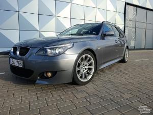 Pelēks BMW 525 2008 Šilutė, ar dzinēja tilpumu 3.00 L un nobraukumu 350 tūkst. km par 4500 €, foto  vietnē AUTOMOTO.COM.LV