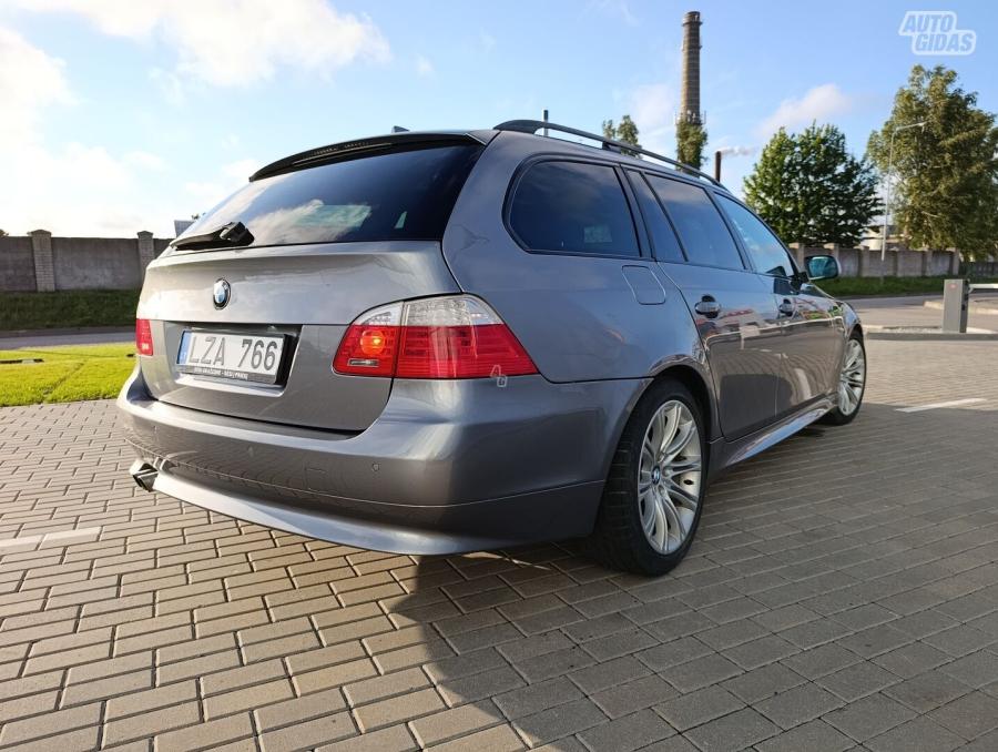 Pelēks BMW 525 2008 Šilutė, ar dzinēja tilpumu 3.00 L un nobraukumu 350 tūkst. km par 4500 €, foto 5 vietnē AUTOMOTO.COM.LV