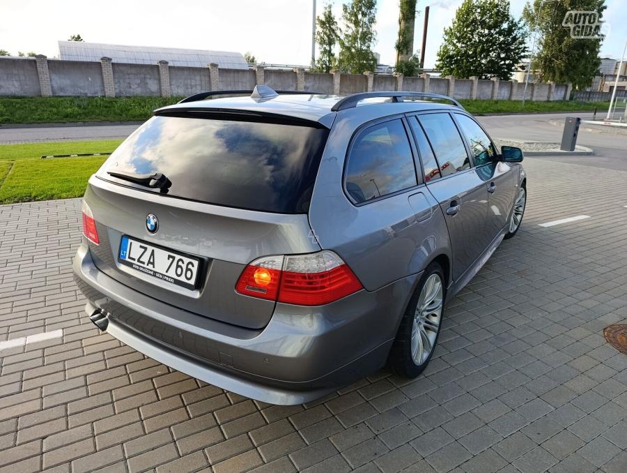 Pelēks BMW 525 2008 Šilutė, ar dzinēja tilpumu 3.00 L un nobraukumu 350 tūkst. km par 4500 €, foto 8 vietnē AUTOMOTO.COM.LV