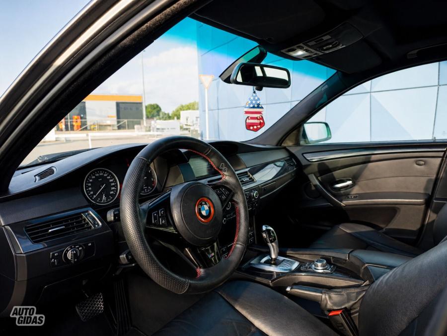 Pelēks BMW 525 2008 Šilutė, ar dzinēja tilpumu 3.00 L un nobraukumu 350 tūkst. km par 4500 €, foto 15 vietnē AUTOMOTO.COM.LV