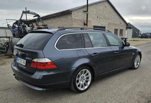 Grey BMW 525 2008 in Panevezys, with an engine capacity of 2.99 L and mileage of 297 thousand km for 3999 €, photo 4 on AUTOMOTO.COM.LV