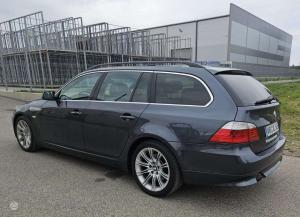 Grey BMW 525 2008 in Panevezys, with an engine capacity of 2.99 L and mileage of 297 thousand km for 3999 €, photo 5 on AUTOMOTO.COM.LV