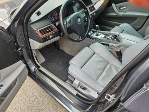 Grey BMW 525 2008 in Panevezys, with an engine capacity of 2.99 L and mileage of 297 thousand km for 3999 €, photo 6 on AUTOMOTO.COM.LV