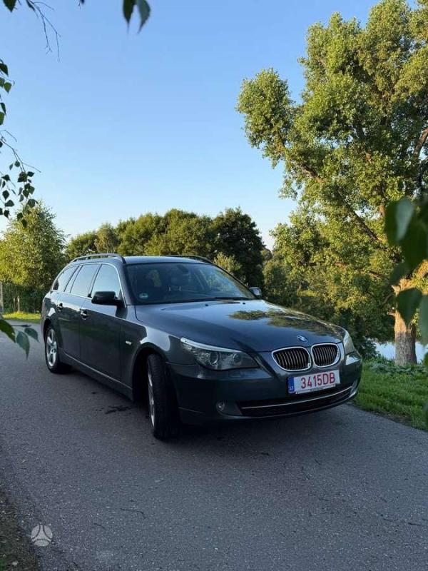 Grey BMW 525 2008 in Vilnius, with an engine capacity of 2.99 L and mileage of 314 thousand km for 4600 €, photo 2 on AUTOMOTO.COM.LV