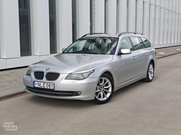 Pelēks BMW 525 2008 Viļņa, ar dzinēja tilpumu 3.00 L un nobraukumu 372 tūkst. km par 4500 €, foto 1 vietnē AUTOMOTO.COM.LV