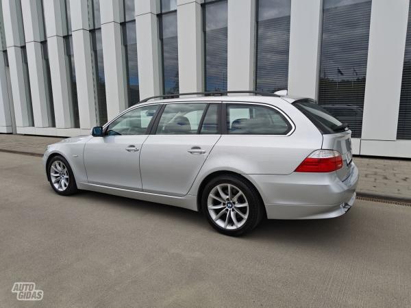 Pelēks BMW 525 2008 Viļņa, ar dzinēja tilpumu 3.00 L un nobraukumu 372 tūkst. km par 4500 €, foto 5 vietnē AUTOMOTO.COM.LV