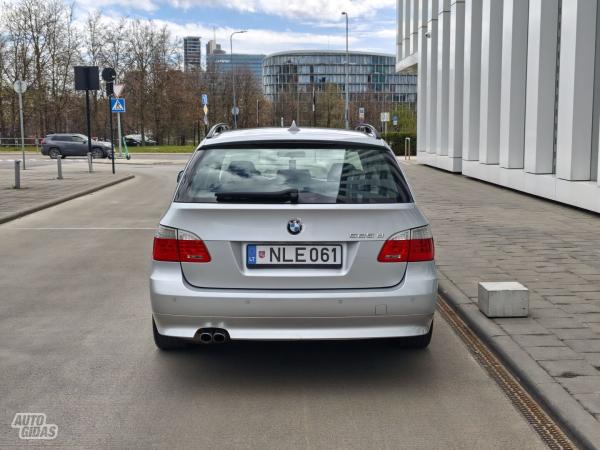 Pelēks BMW 525 2008 Viļņa, ar dzinēja tilpumu 3.00 L un nobraukumu 372 tūkst. km par 4500 €, foto 7 vietnē AUTOMOTO.COM.LV