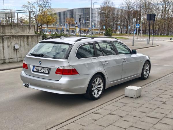 Pelēks BMW 525 2008 Viļņa, ar dzinēja tilpumu 3.00 L un nobraukumu 372 tūkst. km par 4500 €, foto 8 vietnē AUTOMOTO.COM.LV