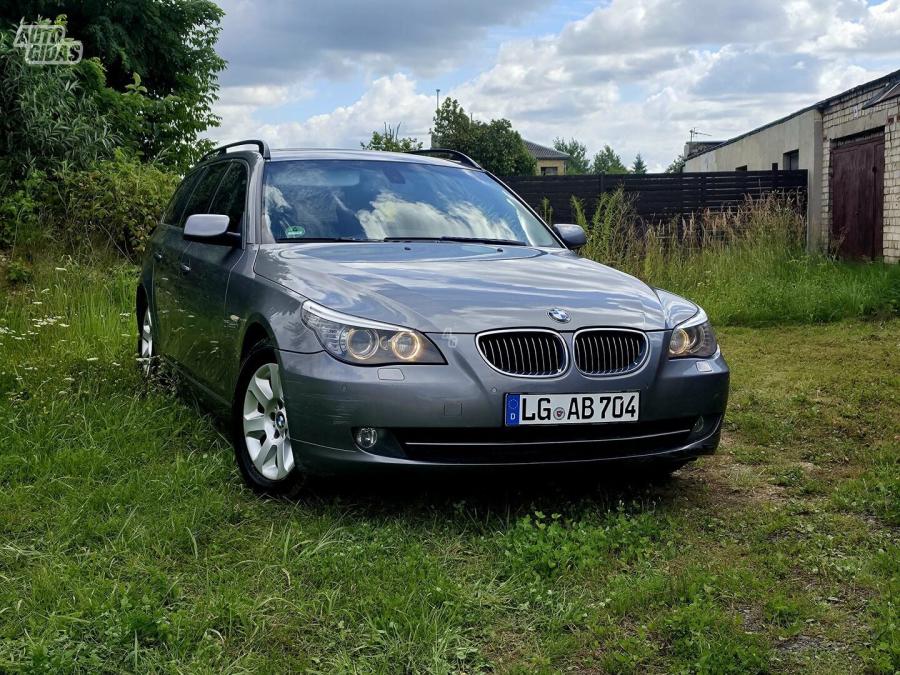 Pelēks BMW 525 2008 Kauņa, ar dzinēja tilpumu 3.00 L un nobraukumu 323 tūkst. km par 3750 €, foto 3 vietnē AUTOMOTO.COM.LV