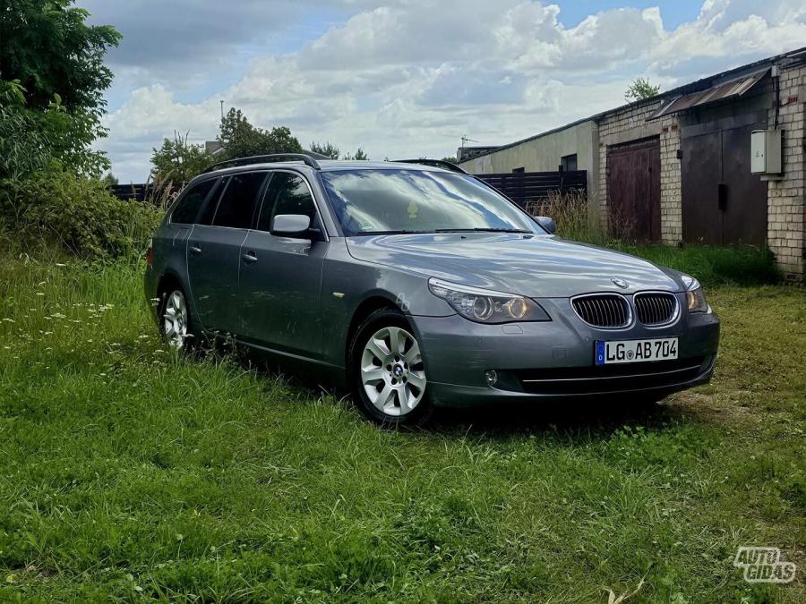 Pelēks BMW 525 2008 Kauņa, ar dzinēja tilpumu 3.00 L un nobraukumu 323 tūkst. km par 3750 €, foto 7 vietnē AUTOMOTO.COM.LV