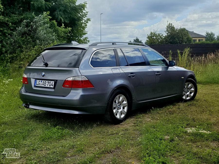 Pelēks BMW 525 2008 Kauņa, ar dzinēja tilpumu 3.00 L un nobraukumu 323 tūkst. km par 3750 €, foto 8 vietnē AUTOMOTO.COM.LV