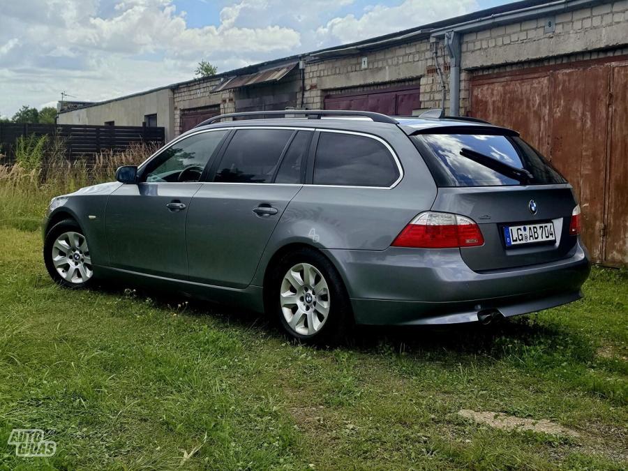 Pelēks BMW 525 2008 Kauņa, ar dzinēja tilpumu 3.00 L un nobraukumu 323 tūkst. km par 3750 €, foto 9 vietnē AUTOMOTO.COM.LV