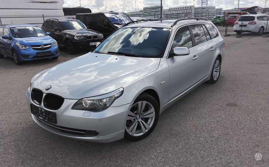 Pelēks BMW 525 2008 Marijampole, ar dzinēja tilpumu 2.99 L un nobraukumu 280 tūkst. km par 3650 €, foto 3 vietnē AUTOMOTO.COM.LV