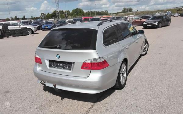 Grey BMW 525 2008 in Marijampole, with an engine capacity of 2.99 L and mileage of 280 thousand km for 3650 €, photo 6 on AUTOMOTO.COM.LV