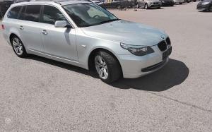 Pelēks BMW 525 2008 Marijampole, ar dzinēja tilpumu 2.99 L un nobraukumu 280 tūkst. km par 3650 €, foto 9 vietnē AUTOMOTO.COM.LV
