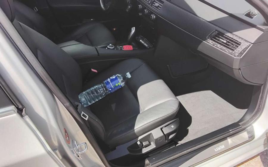 Pelēks BMW 525 2008 Marijampole, ar dzinēja tilpumu 2.99 L un nobraukumu 280 tūkst. km par 3650 €, foto 13 vietnē AUTOMOTO.COM.LV