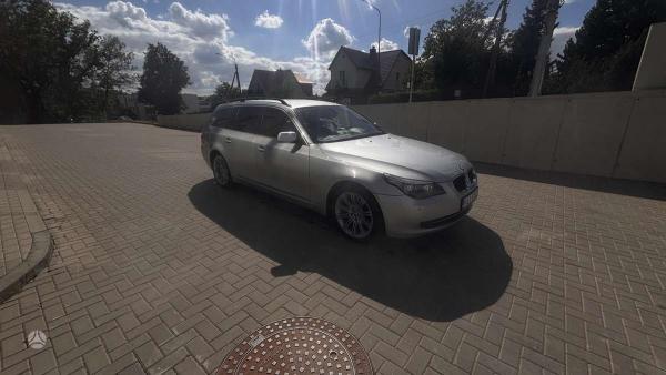 Pelēks BMW 525 2008 Kauņa, ar dzinēja tilpumu 2.99 L un nobraukumu 381 tūkst. km par 4800 €, foto 5 vietnē AUTOMOTO.COM.LV