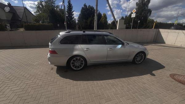 Pelēks BMW 525 2008 Kauņa, ar dzinēja tilpumu 2.99 L un nobraukumu 381 tūkst. km par 4800 €, foto 6 vietnē AUTOMOTO.COM.LV