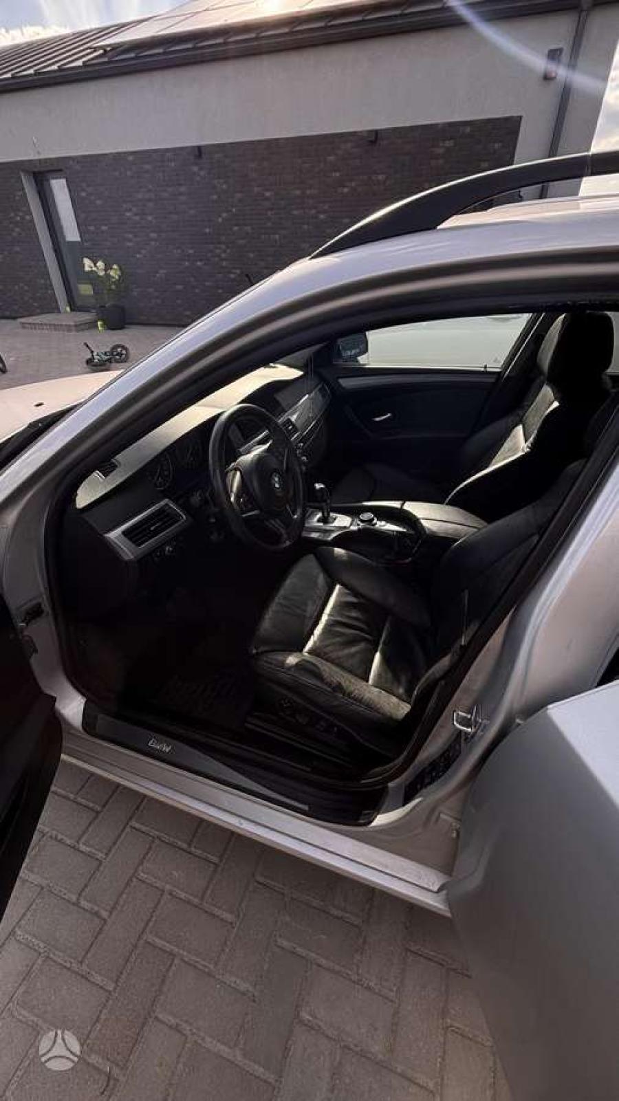 Pelēks BMW 525 2008 Kauņa, ar dzinēja tilpumu 2.99 L un nobraukumu 381 tūkst. km par 4800 €, foto 17 vietnē AUTOMOTO.COM.LV