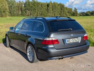 Pelēks BMW 525 2008 Rīga, ar dzinēja tilpumu 3.00 L un nobraukumu 313 tūkst. km par 4200 €, foto 4 vietnē AUTOMOTO.COM.LV