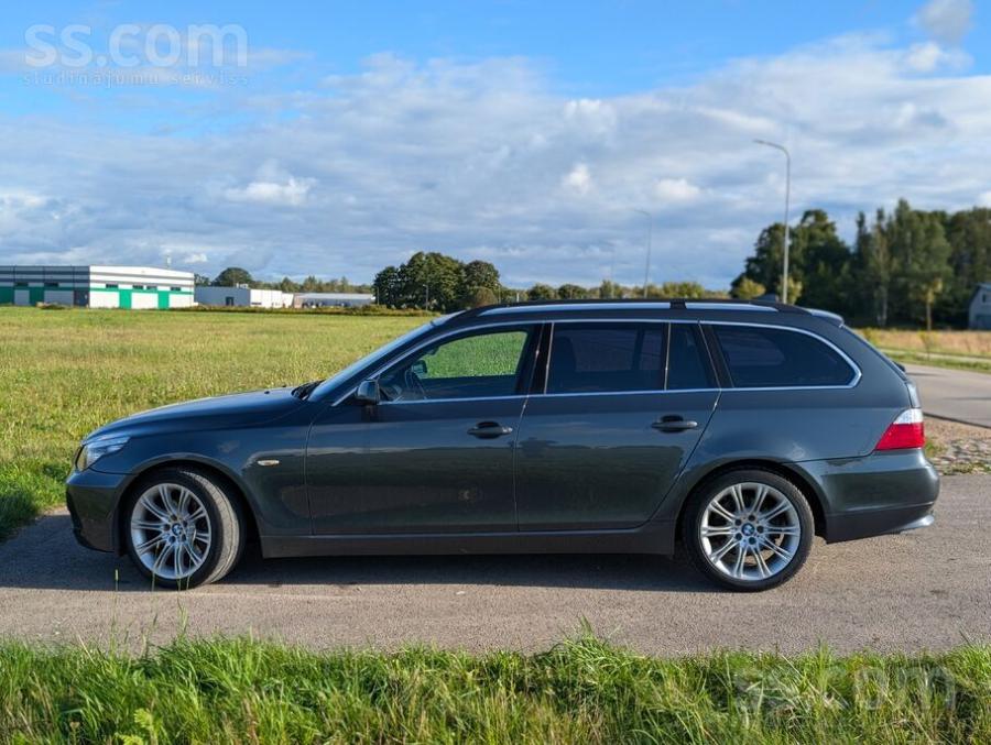 Pelēks BMW 525 2008 Rīga, ar dzinēja tilpumu 3.00 L un nobraukumu 313 tūkst. km par 4200 €, foto 5 vietnē AUTOMOTO.COM.LV