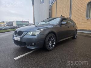 Grey BMW 525 2008 in Riga, with an engine capacity of 3.00 L and mileage of 0 thousand km for 5500 €, photo  on AUTOMOTO.COM.LV