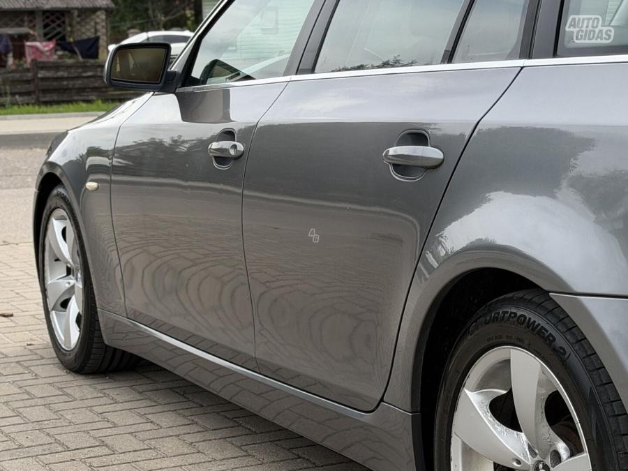 Pelēks BMW 525 2008 Kaišiadorys, ar dzinēja tilpumu 3.00 L un nobraukumu 320 tūkst. km par 3000 €, foto 17 vietnē AUTOMOTO.COM.LV